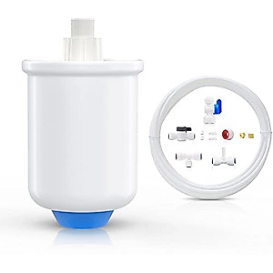 Waterdrop PMT Small Water Pressure Tank, RO Pressure Tank for All Tankless Reverse Osmosis System, Mini Reverse Osmosis Storage Tank Fits All 1/4" Water Tubing, Small Water Tank for G3, G2, D6, PD600