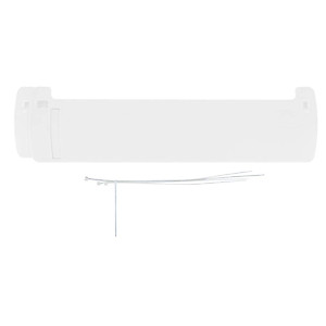 Air Conditioner Deflector, Air Conditioner Wind Anti Direct Deflector Baffle Air Conditioner Deflector Retractable (white)