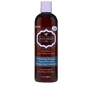 Hask Chia Seed Oil Body & Bounce Volumizing Shampoo, 12 Oz