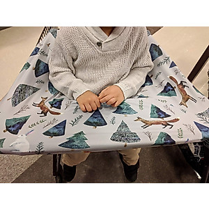 Pobi Baby Premium Multi-Use Cover - Nursing Cover, Baby Car Seat Covers, Shopping Cart, High Chair, and Breastfeeding Cover - Ultra-Soft, Stretchy, and Versatile Scarf for Baby and Mom (Magical)