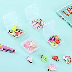 Mr. Pen- Small Plastic Containers, Clear, 12 pcs, Small Bead Organizer, Small Containers for Organizing, Bead Containers, Small Plastic Box, Mini Containers, Small Plastic Storage Containers.