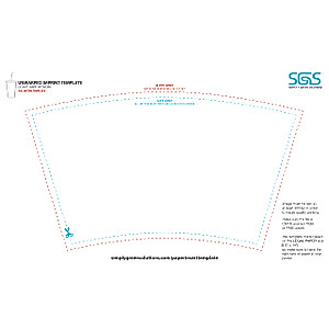 Simple Green Solutions - Customizable Paper Insert Acrylic Double Wall Cup for Cold Drinks, Clear Reusable Cups with Lids & Straws, Insulated Plastic Tumblers with Lids & Straw, Acrylic Tumblers, 16oz