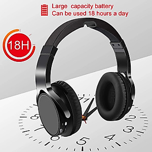 DIGITNOW Trail Wireless TV Headphones with Transmitter Dock, Over-Ear Cordless Headset with RCA / 3.5MM Input, for Watching Home Television Game 100 Feet Play Range