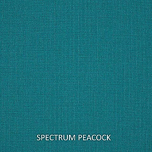 Mozaic Home AMZ765111SP Sunbrella Spectrum Peacock Outdoor Pillow Set, 18 x 18