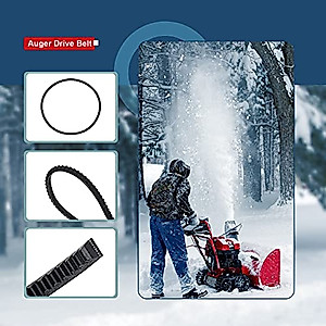 954-0430 754-0430 954-0430A 754-0430A Replacement Belt 3/8-Inch by 35-Inch Fits for MTD Troy Bilt Snow Throwers