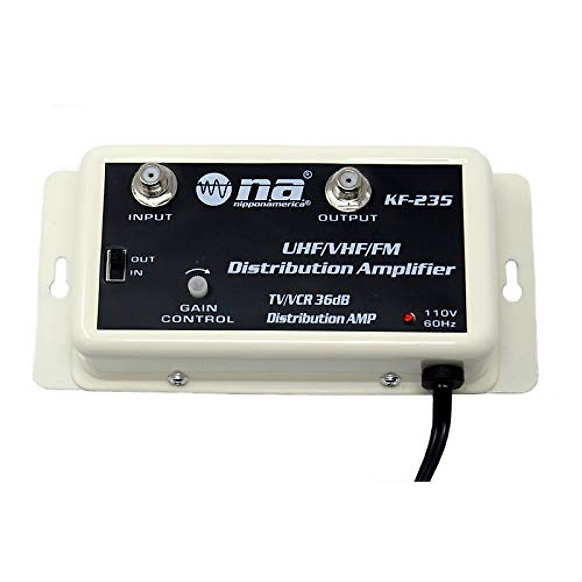 36 DB Cable Antenna Color TV Booster Signal Amplifier VHF UHF FM HDTV