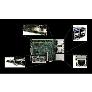 Rock Pi 4 SE Single Board Computer 4GB LPDDR4 RAM Rockchip RK3399-T ARM Cortex-A72 (NS8889316)