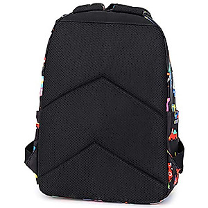Preschool Backpack Kids Kindergarten School Book Bags for Elementary Primary Schooler (Truck Black)