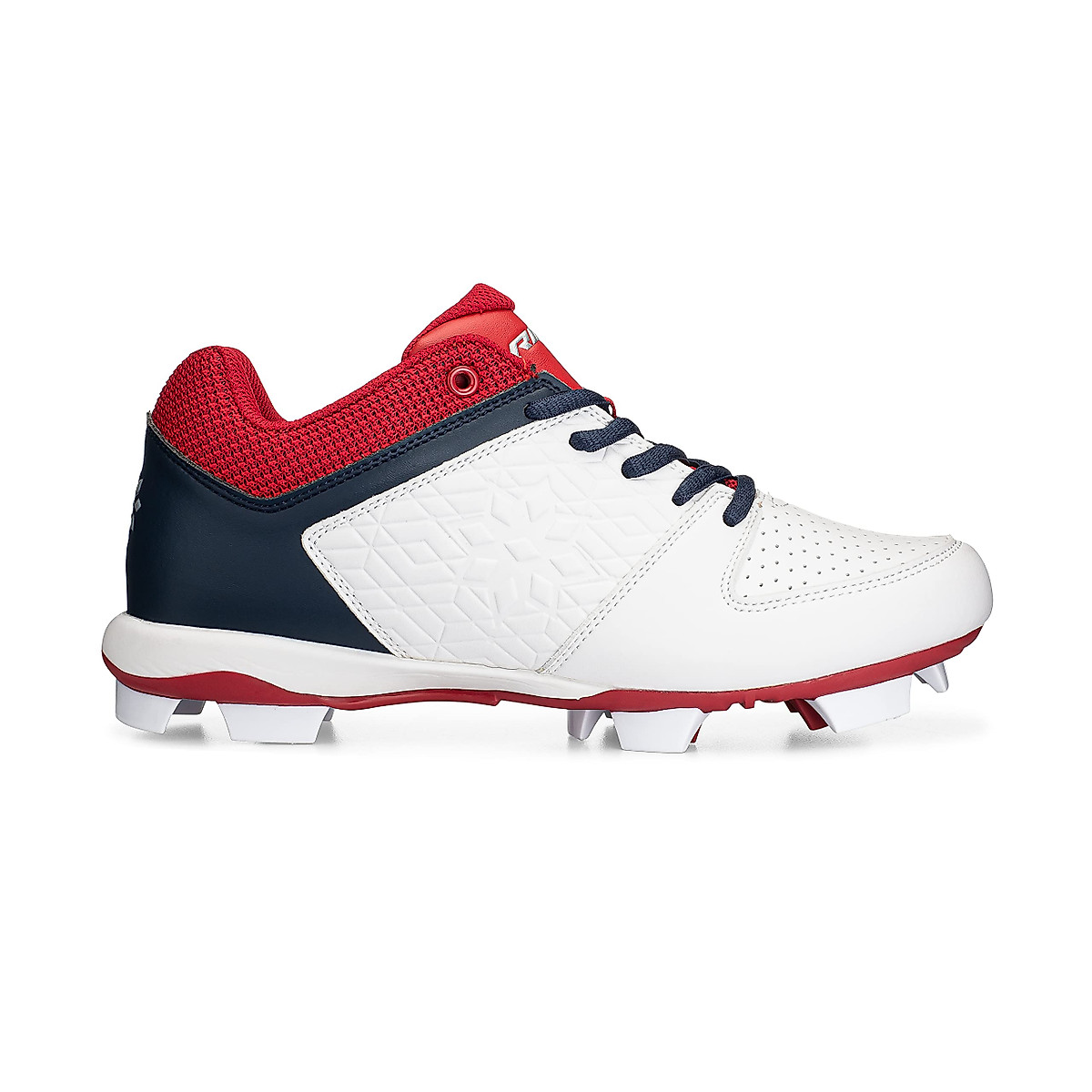 RIP-IT Women's Diamond Softball Cleat Size 6.5 - Red/White/Navy
