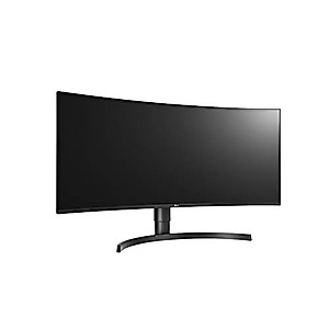 LG 34WL85C-B UltraWide 34” 21:9 Curved WQHD (3440 x 1440) IPS Display, sRGB 99% Color Gamut, HDR 10, Height / Tilt Adjustable Stand – Black