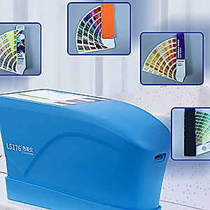 Color Difference Tester, 3.5in Touch Screen Rechargeable Battery ABS Digital Precise Colorimeter Portable for Automotive Paint