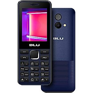 BLU Tank II T193 Unlocked GSM Dual-SIM Cell Phone w/Camera and 1900 mAh Big Battery - Unlocked Cell Phones - Retail Packaging (Dark Blue)