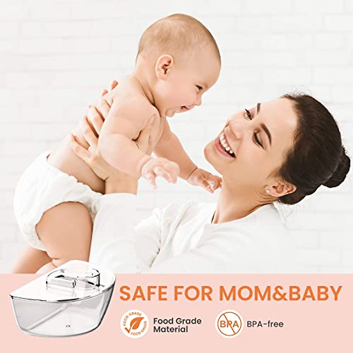 Haimmy Breast Pump Parts Milk Bottle