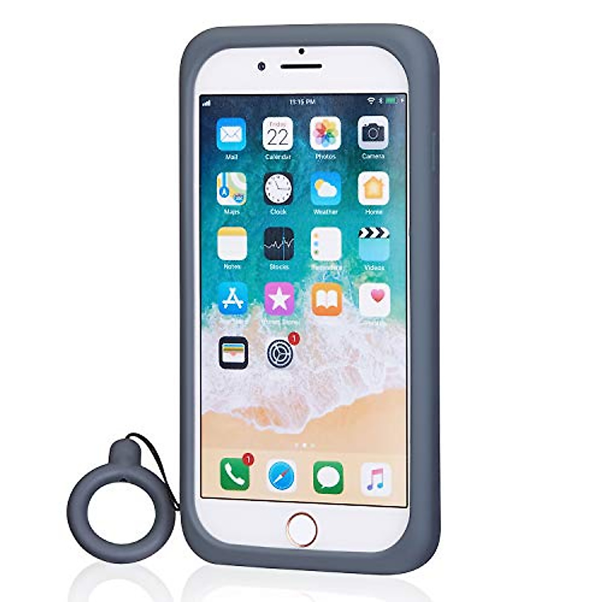 Jowhep Case for iPhone 6 Plus/6S Plus/7 Plus/8 Plus Silicone Carton Design Cute Cover Fashion Funny Kawaii Skin Protective Accessories Shell Shockproof Scratch Resistant Cases Girls Quicksand