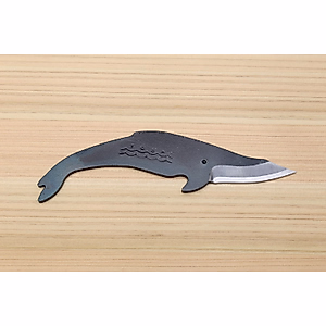 Yoshihiro Shiroko High Carbon Steel Kurouchi KUJIRA Whale Japanese Utility Knife (Type C) Made in Japan