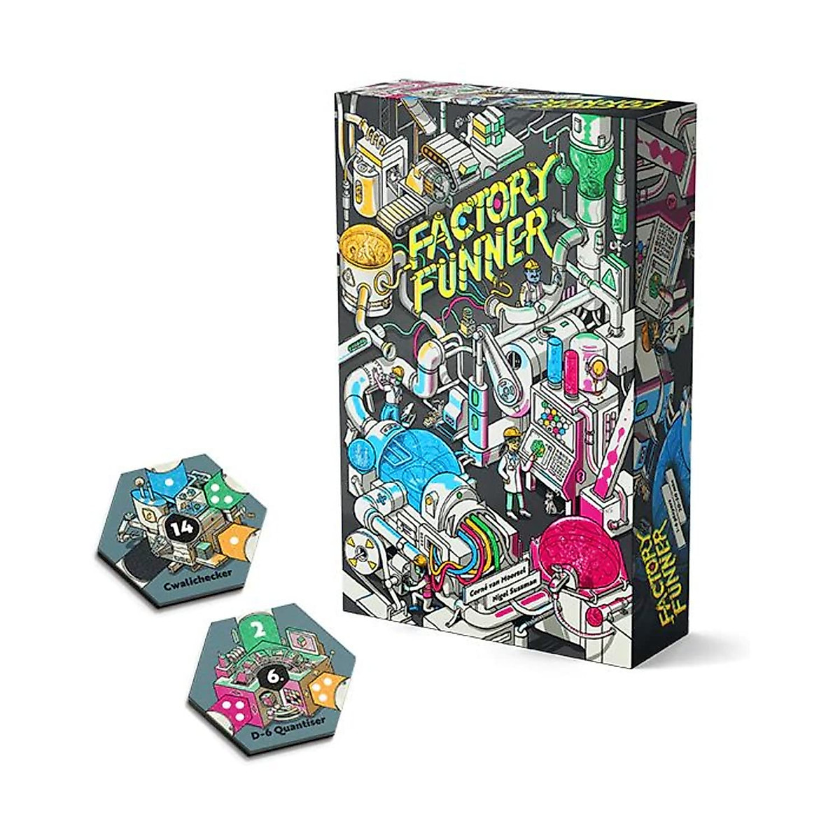 Factory Funner - Board Game - 1-6 Players - 20-40 Minute Play Time