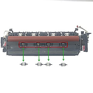 TJPARTS LY0634001 Fuser Cleaner Pinch Roller S Compatible with Brother HL3140 HL3150 HL3170 HL3180 HL4150 HL4570 MFC9130 MFC9140 MFC9330 MFC9340 MFC9460 MFC9560 MFC9970 DCP9020 DCP9055 DCP9270