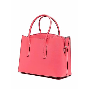 Kate Spade New York Women's Margaux Large Satchel, Bright Carnation