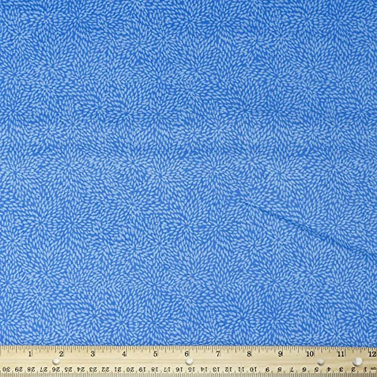 RTC Fabric, Cotton 44" Floral Blue Color Sewing Fabric by The Yard