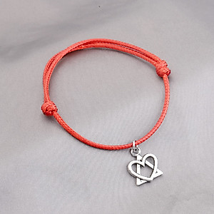 WSNANG Adoption Symbol Bracelet Gotcha Day Bracelet Adoption Gifts Adoptive Jewelry Bonus Family Gifts (br-card)