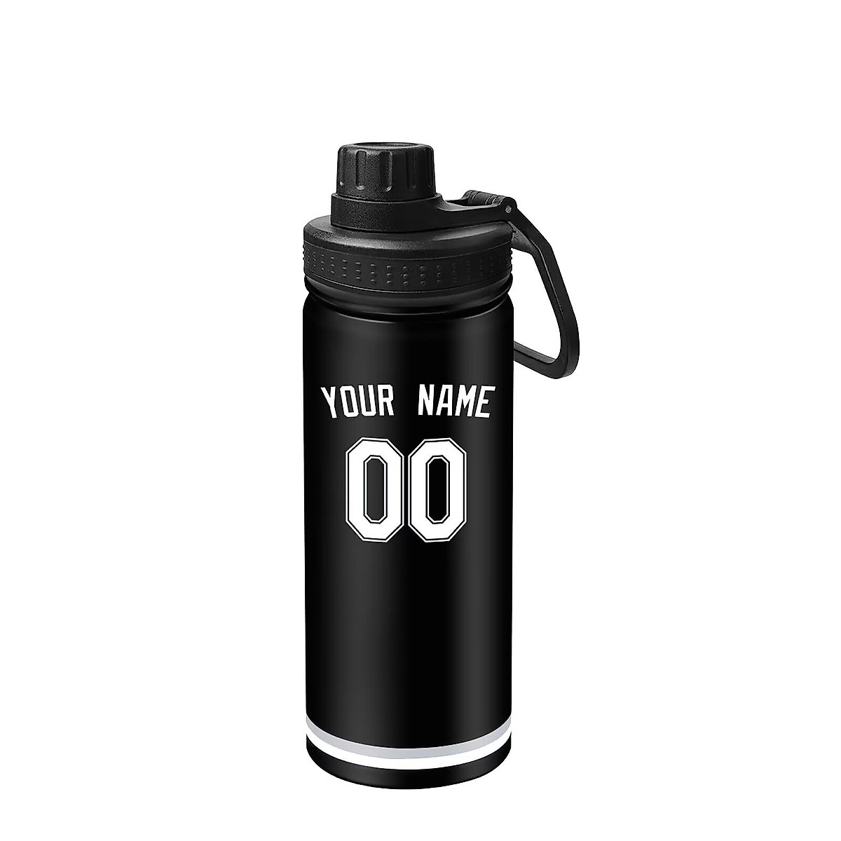 ANTKING Chicago Tumbler Travel Mug Coffee Cup Custom Name Number for Men Women Youth Gifts