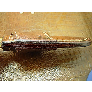 Cross Draw Knife Sheath Made Out of 10 Ounce Water Buffalo Hide Leather Made for Schrade PH 1