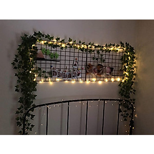 MARTHA&IVAN 14 Strands Artificial Ivy, Fake Ivy Garland Decorations,Fake Plants,Fake Vine,Vine Decoration for Wedding,Party, Garden, Home Decoration (14 Strands)