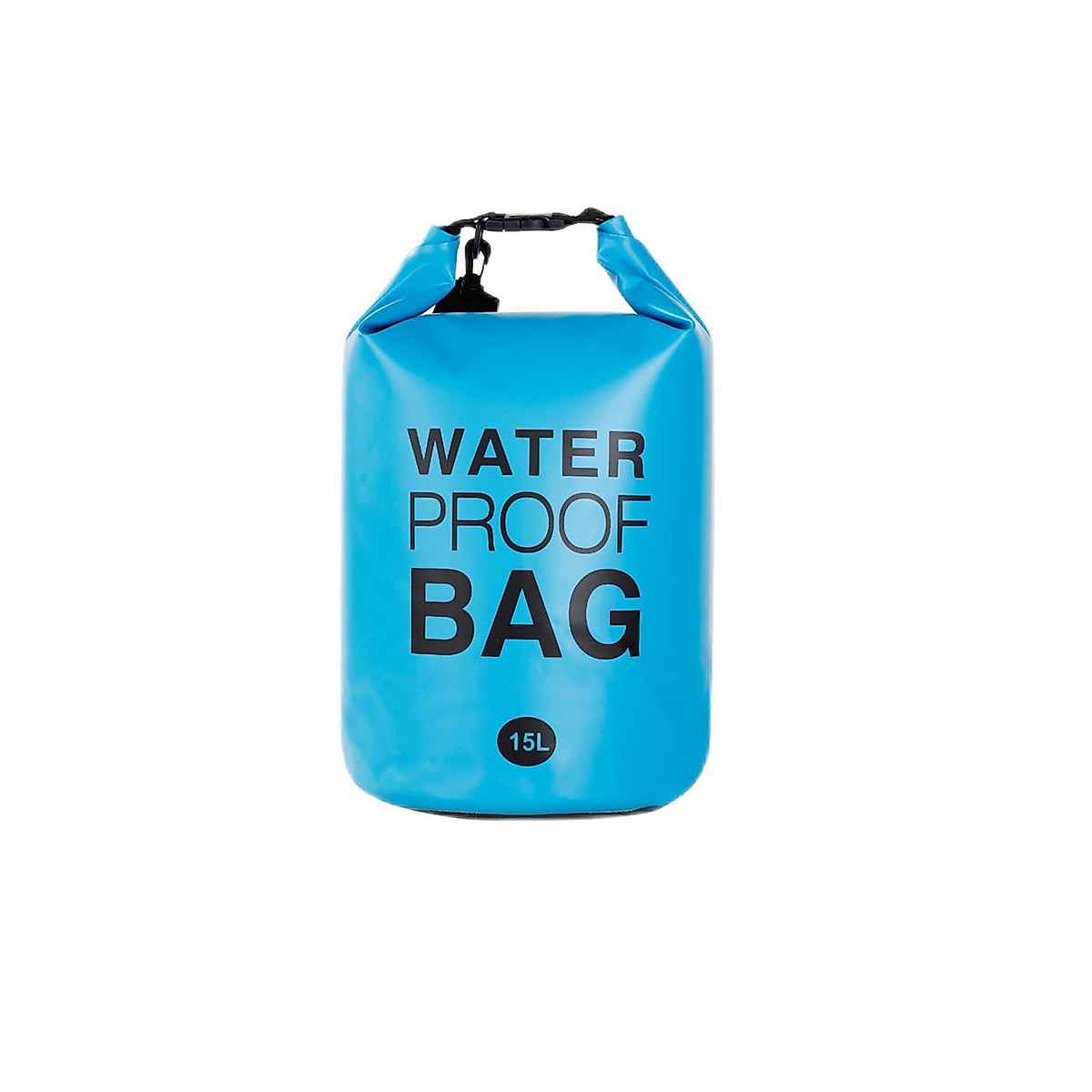 TWOZOZO Pool Ladder Weights 15L PVC Waterproof Dry Bag, Swimming Pool Ladder and Step Weight, Durable Sandbag Kayak Dry Bag Canoe Trip Bag, Work with Above-Ground/In-Ground Pool Steps(Lake blue)