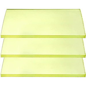 Suwimut 3 Pieces Leather Craft Punching Pad, Rubber Mute Board Leather Punch Mat Cutting Hole Punch Stamping Tool for Leather Working DIY Craft, 7.9x5.9in