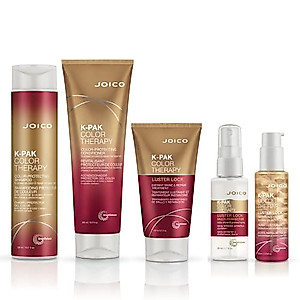 K-PAK Color Therapy Luster Lock Multi-Perfector Daily Shine & Protect Spray | For Color-Treated Hair | Instantly Detangle | Control Frizz | Boost Shine | With African Maketti & Argan Oil | 1.7 Fl Oz