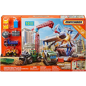 Matchbox Downtown Demolition Playset