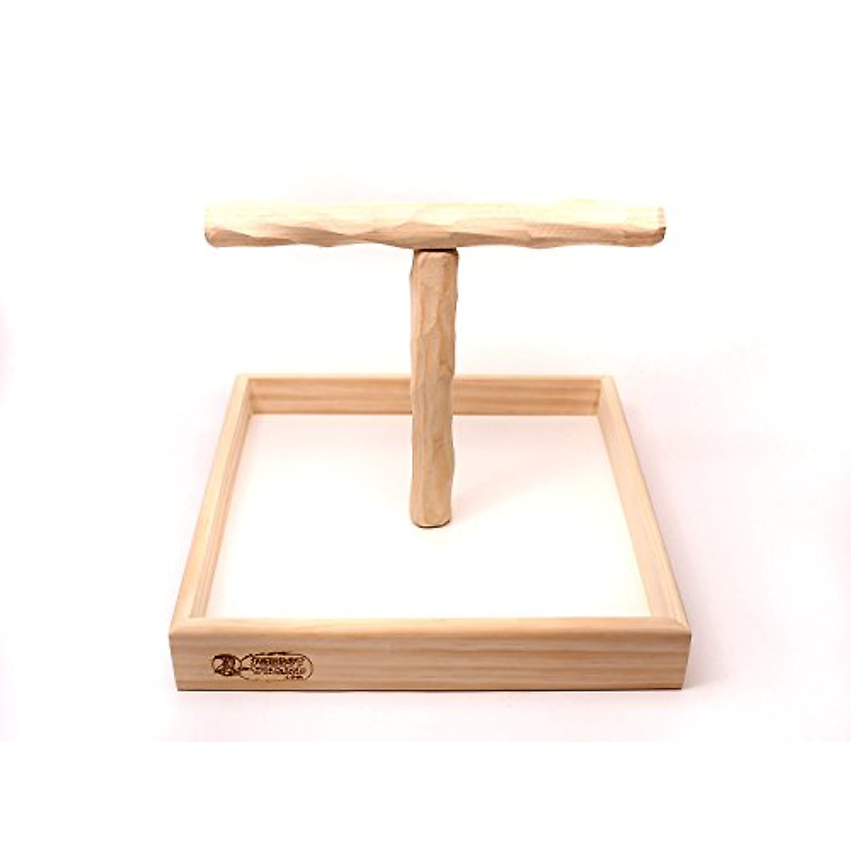 Deluxe Large Tabletop NU Perch - Parrot T Perch Stand Large
