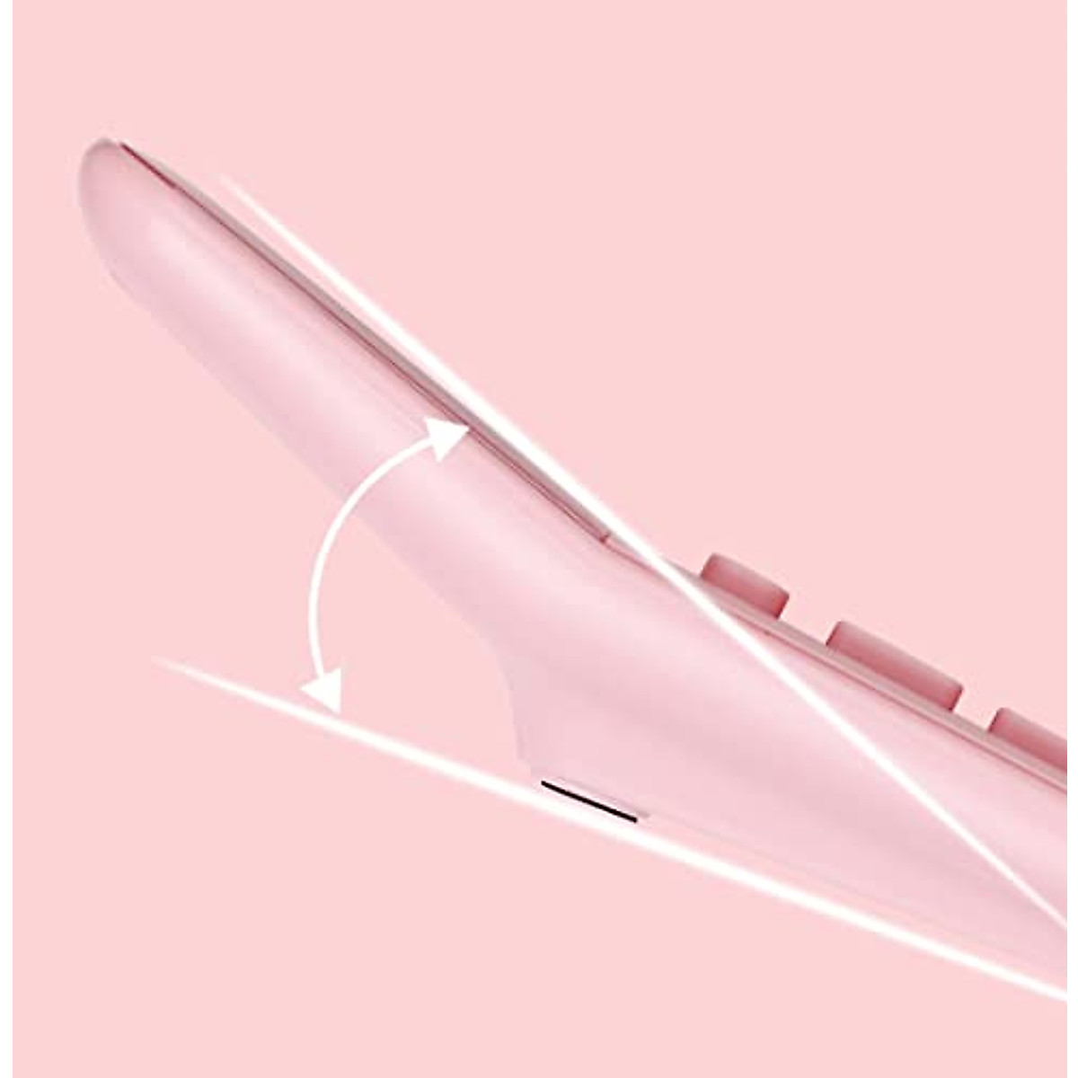 UNIONE Big Size Calculator with a Bright LCD, Dual Power Handheld Desktop. Color. Business, Office, High School 5×7in (WHITE)