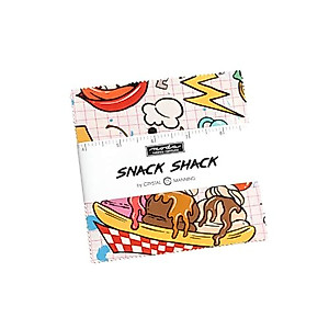 Moda Fabrics Snack Shack Charm Pack by Crystal Manning 11940PP