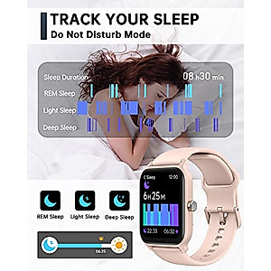 Smart Watch for Women, Answer Make Call, Alexa Built-in, 1.8" Touch Screen Fitness Tracker with 100+ Sport Modes, Heart Rate Blood Oxygen Sleep Monitor, IP68 Waterproof watch for iPhone Android