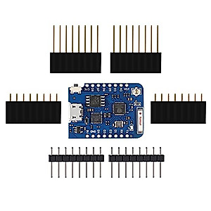AITRIP 2PCS D1 Mini Pro 16M Bytes External Antenna Connector NodeMCU Based ESP8266 ESP-8266EX CP2104 WiFi Development Board for WeMos