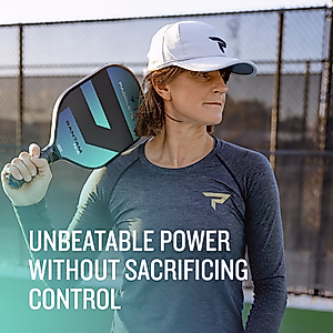 Paddletek Bantam TS-5 Pickleball Paddle | Professional Pickleball Paddles with Honeycomb Core, Textured Fiberglass Epoxy Hybrid Surface, Bantam PolyCore & High Tack Performance Grip | USAPA Approved