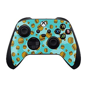 MightySkins Skin Compatible with Xbox Series X and S Controller - Burger Heaven | Protective, Durable, and Unique Vinyl Decal wrap Cover | Easy to Apply and Change Styles | Made in The USA