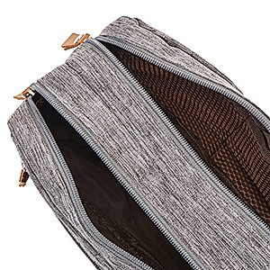 Unisex Adult Cosmetic Travel Bag, Grey, None