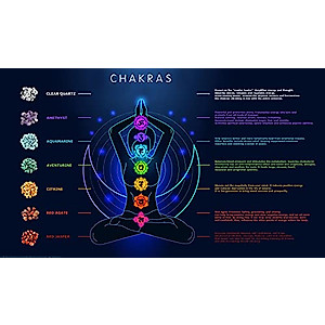 Chakra Crystal Shower Head. Natural Gemstones. Healing Crystals. Water Purification. Mineralization. Ph Balance. Healing Energy. 7 Stones. Water Filtering. Bathroom (Shower Head+Hose+Bracket)