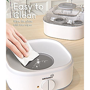 Bottle Sterilizer, Baby Bottle Steam Sterilizer, Electric Baby Bottle Sanitizer with Timer for Baby Bottles, Pacifiers, Pump Parts