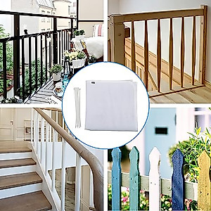 CM Child Safety Rail Net Balcony Protective Net Stair Railing Proof Mesh Banister Safety Guard with Zip Ties for Protect Baby Pets Toys Falling, Use Indoor Outdoor