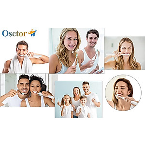 Osctor Replacement Toothbrush Heads for Philips Sonicare Plaque Control ProtectiveClean C2 C3 C1 W G2 4100 5100 6100 Electric Toothbrush HX9024,10 Pack Sonic Electric Toothbrush Brush Heads