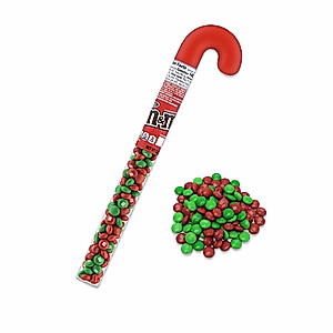 Mini Chocolates Candy Cane Tube- 3 Pack, Christmas Candy Canes Filled With Candy, Candy Canes with Chocolate