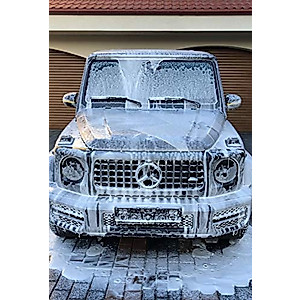 Wash Chems Pro 100 Touchless Car Wash Detergent Soap Concentrate (1 Gal, 128 oz) No Brushing (Heavy-Duty) Commercial Grade Professional Auto Foam Cleaner (Biodegradable) Great for Trucks & Tractors