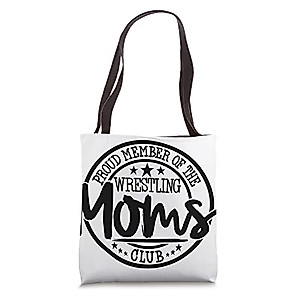 Wrestling Mom Life High School Wrestling Team Wrestling Mom Tote Bag