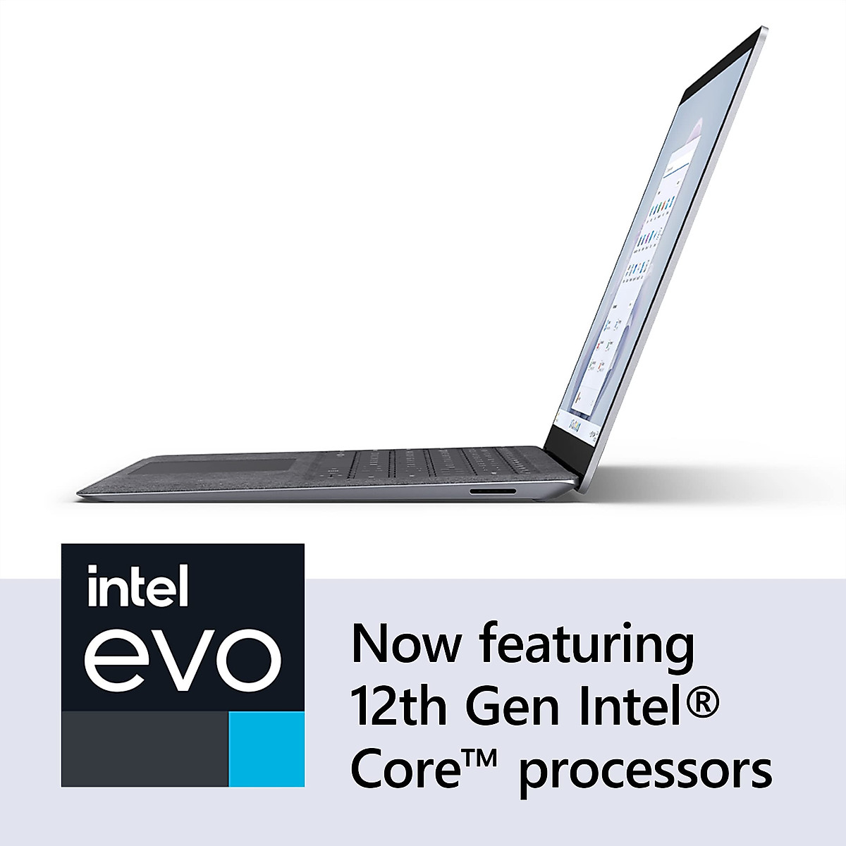 Microsoft Surface Laptop 5 (2022), 13.5" Touch Screen, Thin & Lightweight, Long Battery Life, Fast Intel i5 Processor for Multi-Tasking, 8GB RAM, 512GB Storage with Windows 11, Platinum