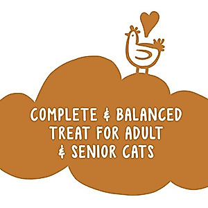 Purina Friskies Made in USA Facilities Cat Treats, Party Mix Chicken Lovers Crunch - 20 oz. Canister