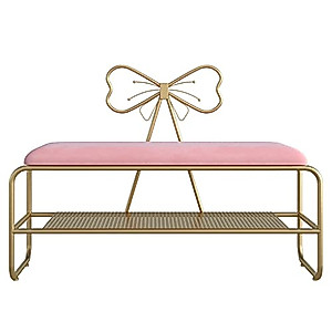 DHTDVD Shoe Change Stool Home Entrance Door Can Sit-Type Shoe Rack Wear Shoe Stool Entry Door Bench (Color : E, Size : 60 * 35 * 45CM)