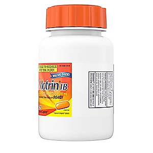 Motrin IB, Ibuprofen 200mg Tablets for Fever, Muscle Aches, Headache & Backache, 225 Ct